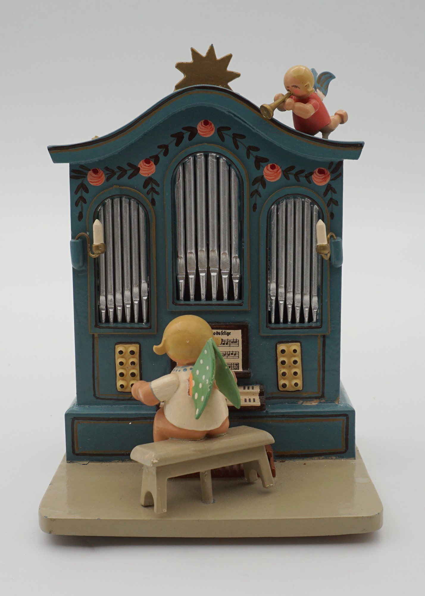 Orgel mit Musikwerk "O du fröhliche", Wendt&Kühn, Erzgebirge - auctions ...